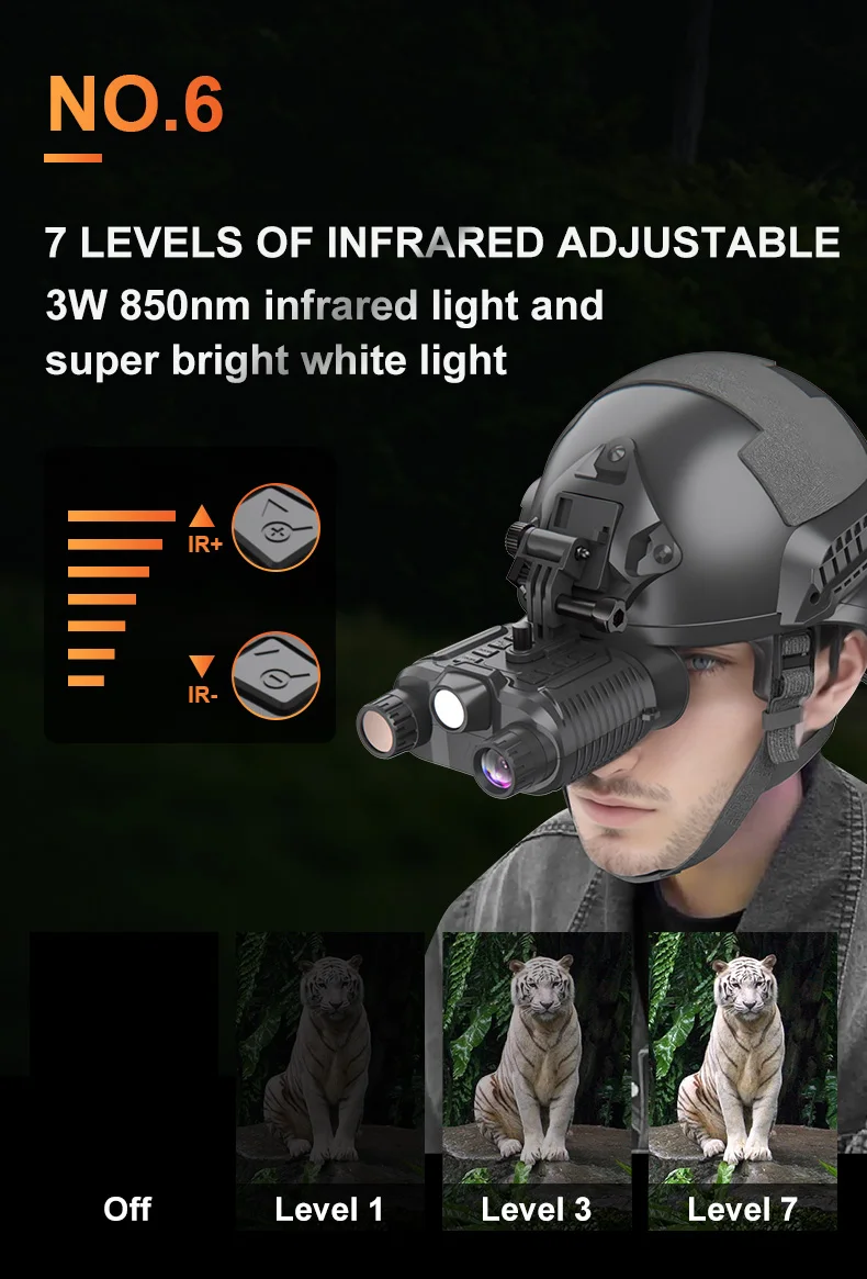 New Arrivals 4K Night Vision Binoculars 8X Digital Zoom Infrared HD ...