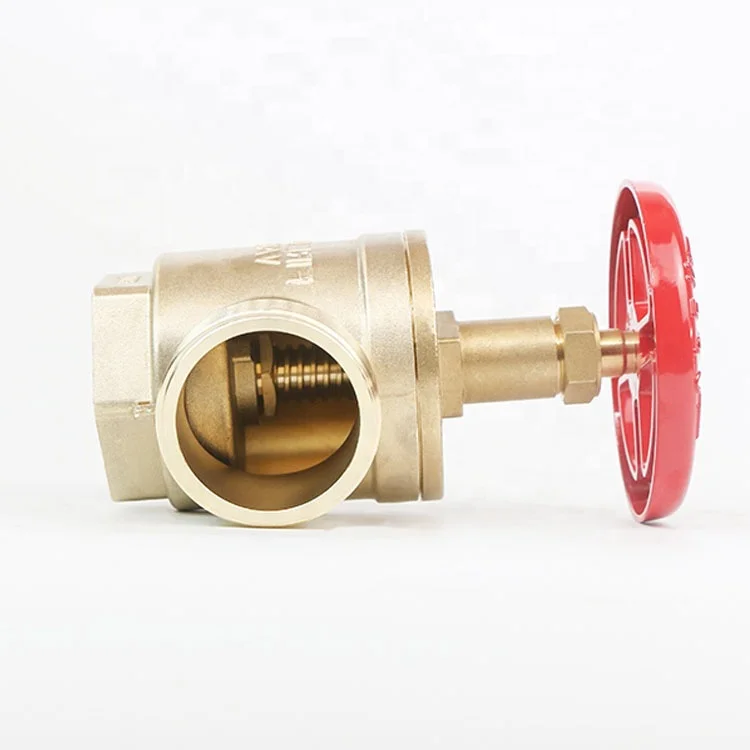 Brass Angle Fire Hydrant Valve Natural or Painted Brass Angle Fire ...