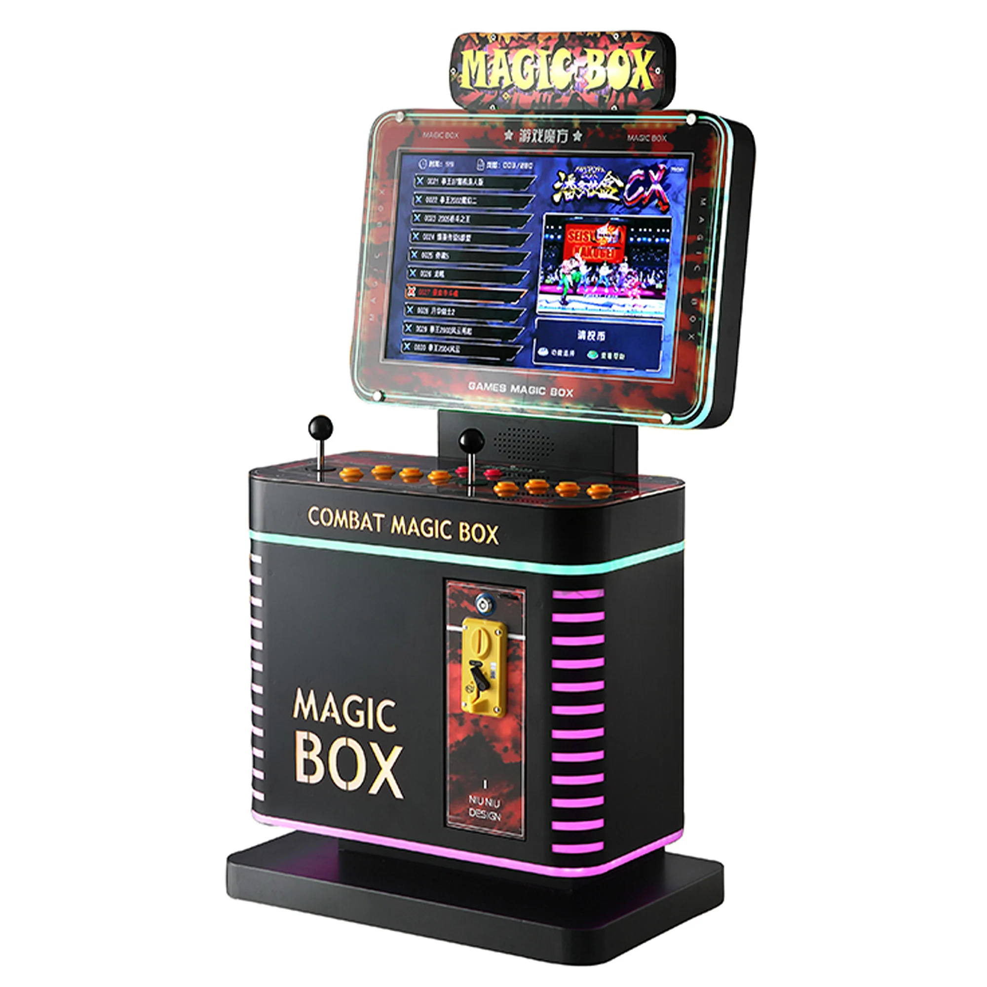 22 Inch Screen Console Rubik’s Cube Magic Box Arcade Machine | Arcade ...