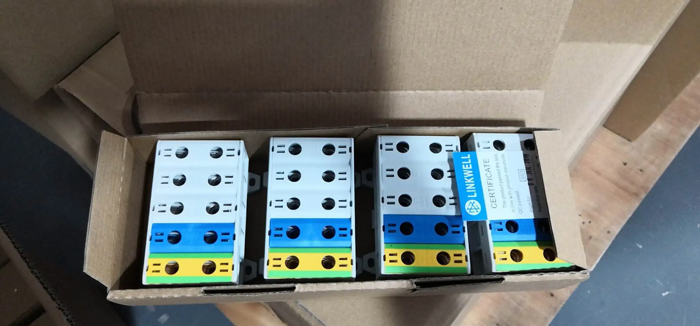 Electrical Power Distribution Terminal Block Screw 125a Connection Box ...