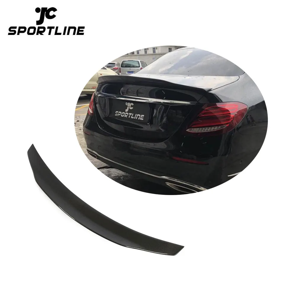 Carbon Fiber W213 Rear Ducktail Spoiler For Mercedes Benz E200 E350 E63 ...