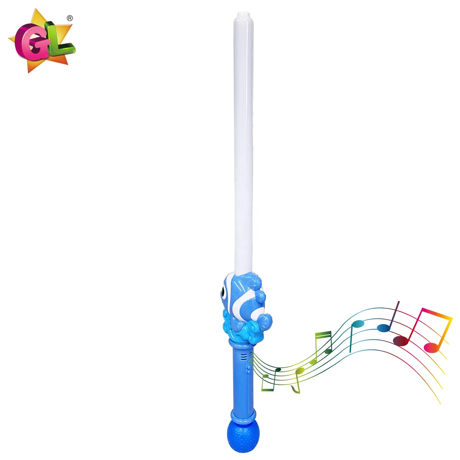 Light up Bubble Toys Led Cartoon Fish Bubble Wands With Sound Fun Gifts ...