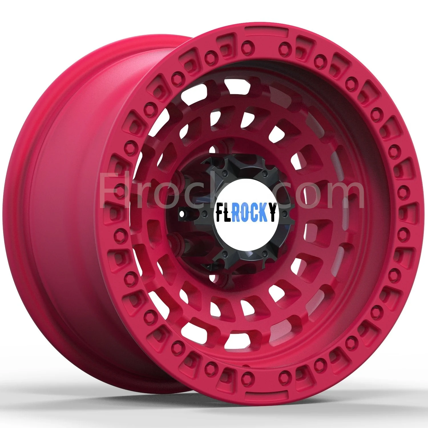 Flrocky Factory Custom 4 Holes 15X8.0 Inch Et -10 Alloy Aftermarket Mag ...