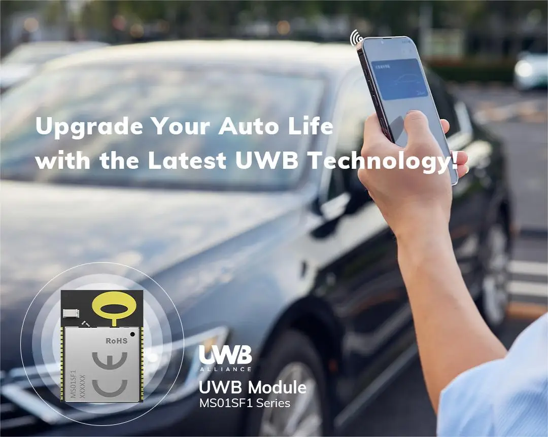 UWB Qorvo DW3120 with Nordic Nrf52833 - Interoperable with Iphone U1 Chip