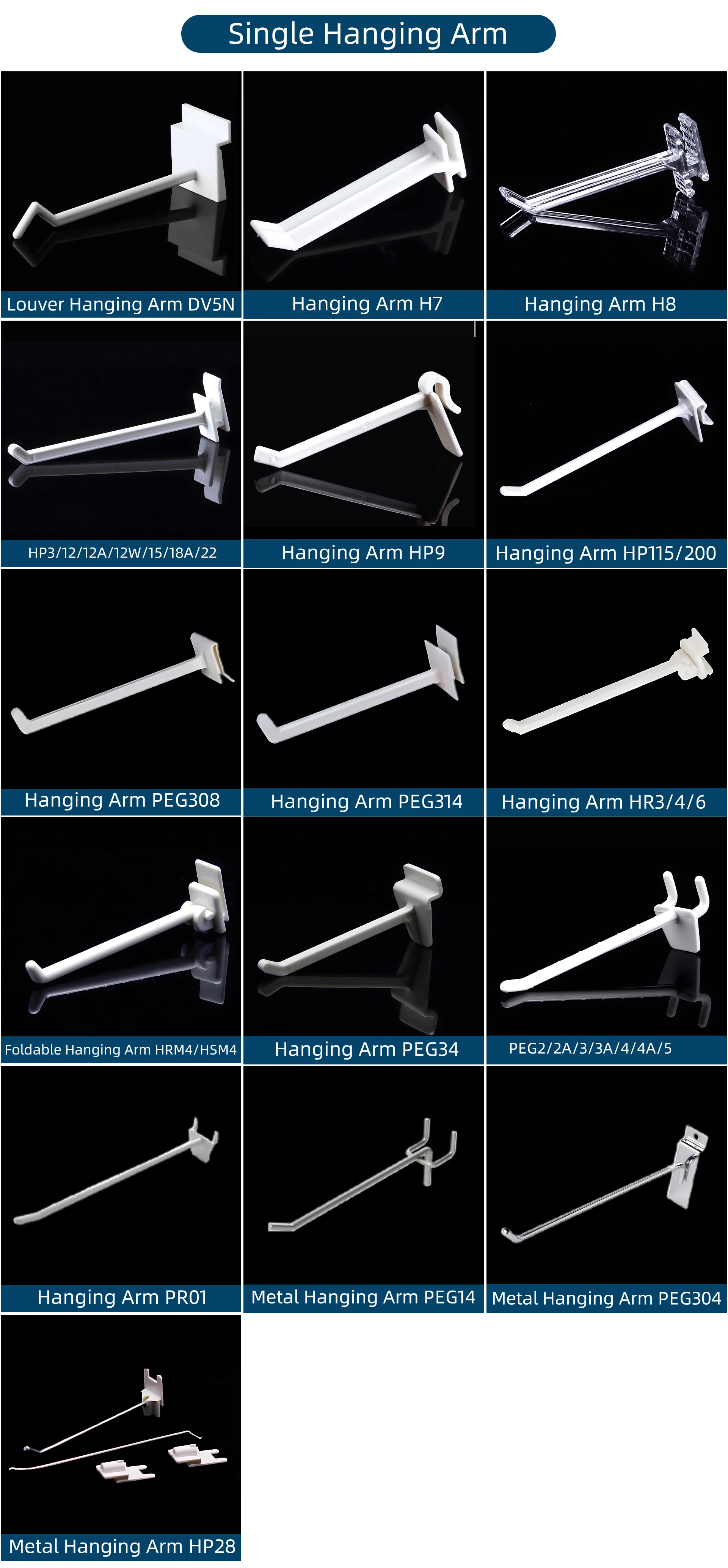Plastic Display Hooks - Versatile and Durable Solutions
