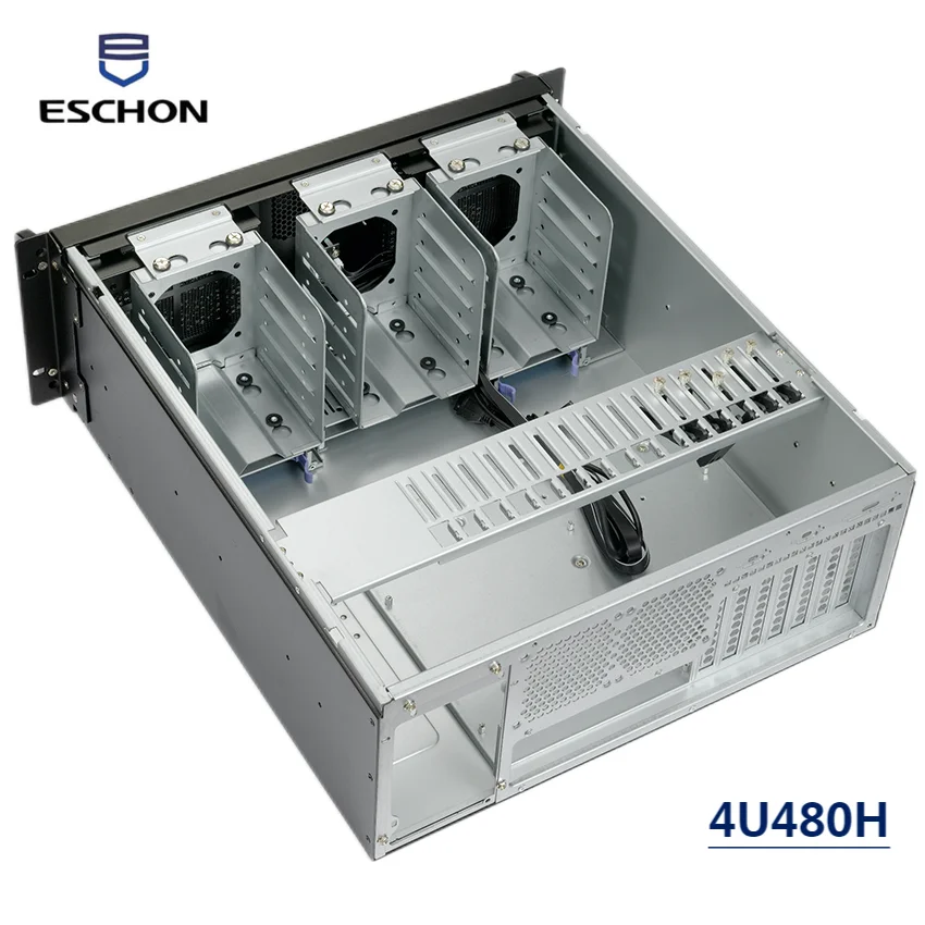 Customized 4U Industrial Server Chassis - Durable & Versatile