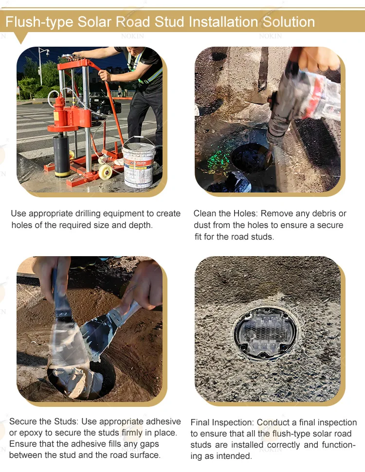 DPWH Approved 6 Leds Solar Cat Eye Road Marker Light G105