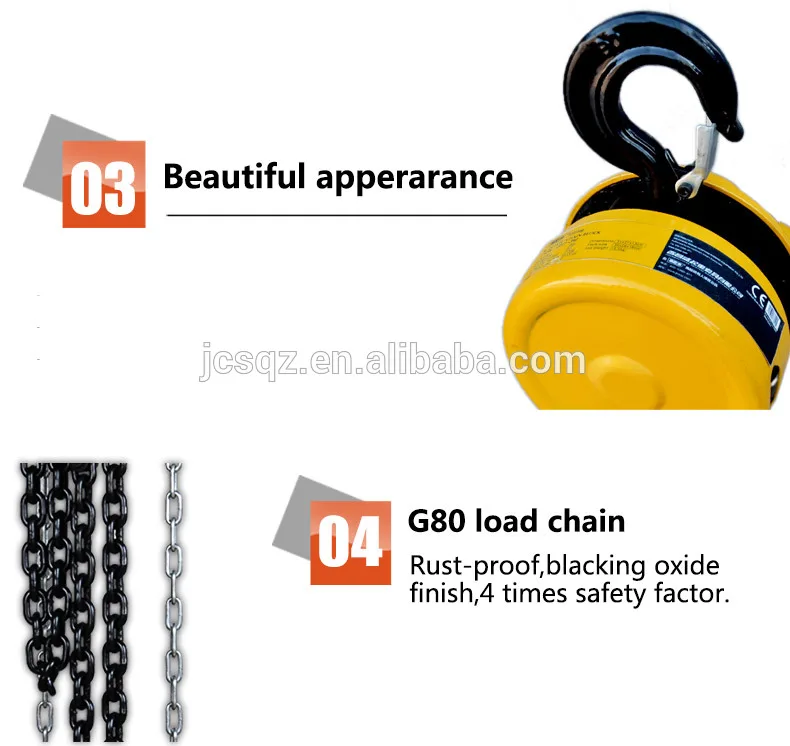 Manual Chain Block Hoist 10t - Efficient Lifting Solutions