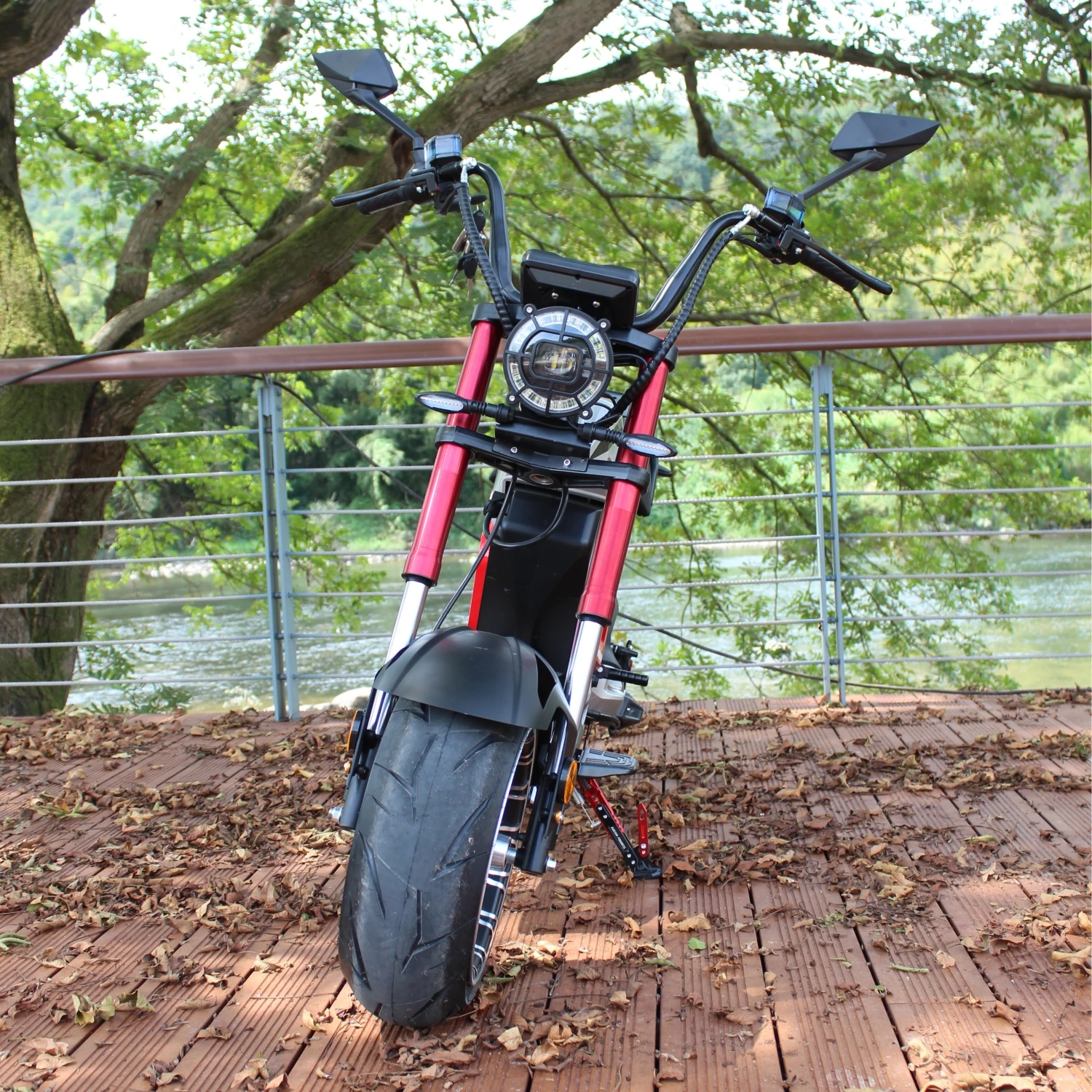 City Coco Scuter Electric Chopper Bike E Scooter 12 Inch