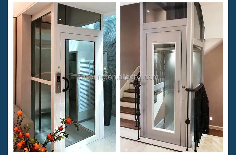 Villa Elevator Cheap Roomless Residential Elevators Hydraulic Home Use ...
