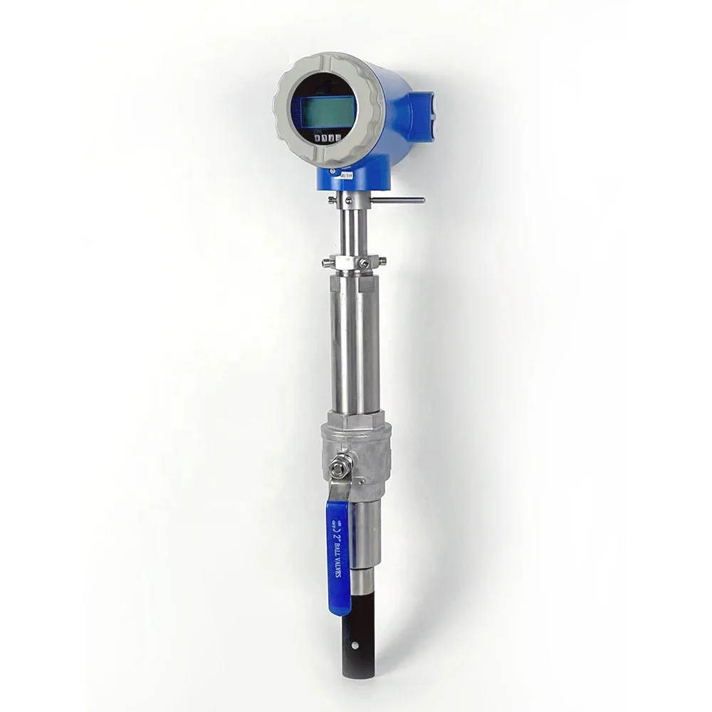 Emf Insertion Type Milking Modbus Water Magnetic Flow Meter Electromagnetic Flowmeter Insertion ...