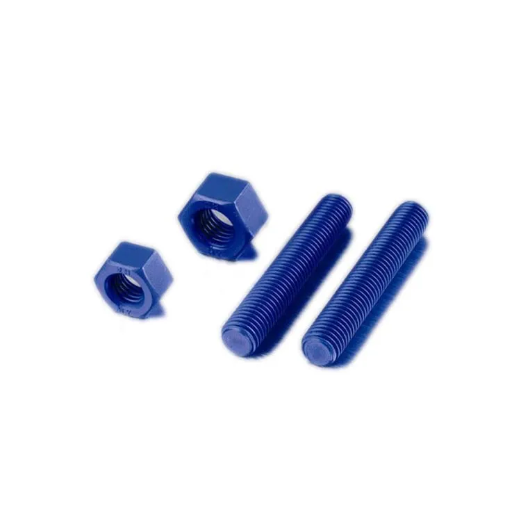 Ptfe Xylan Fluoropolymer Coated Threaded Rod Grade B7 Stud Bolt Astm ...