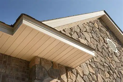 White Perforated Vinyl Vented Soffit Panels - Durable & Stylish