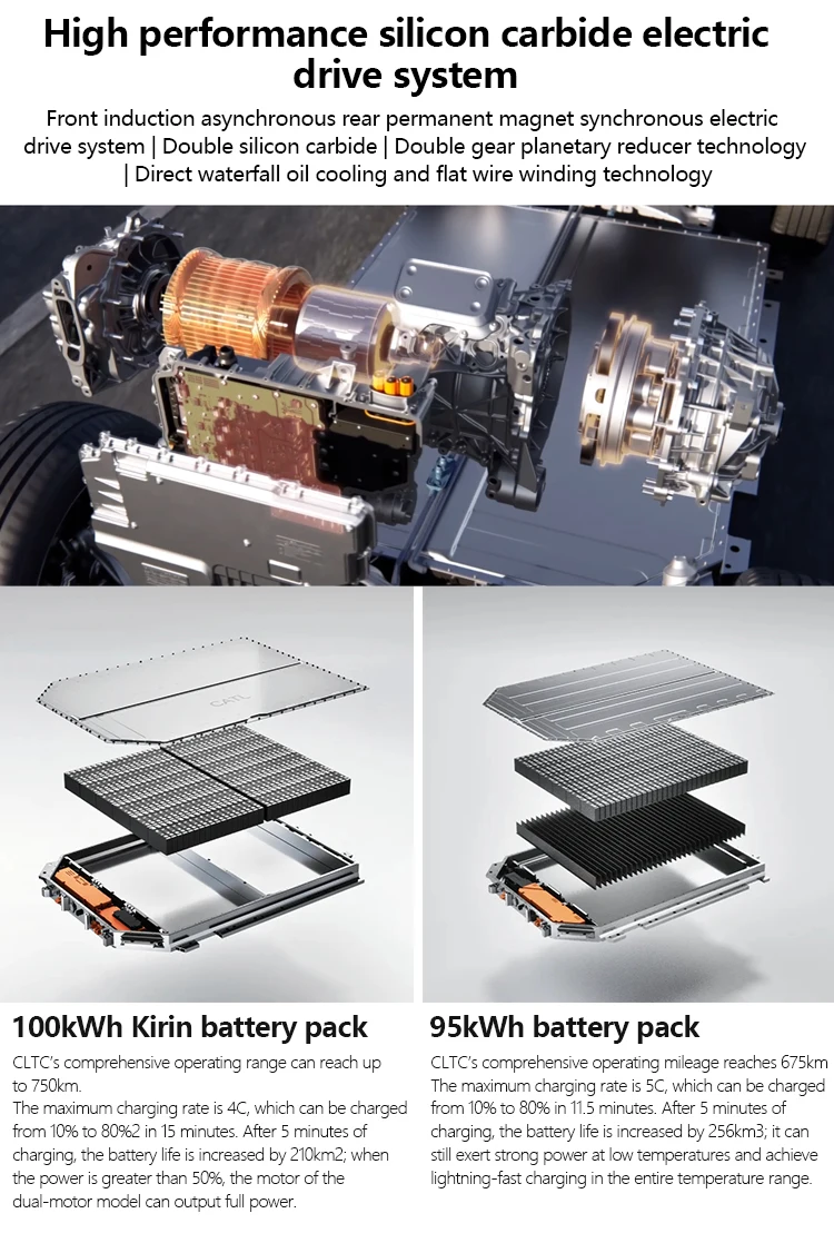 2024 New Energy Vehicles Long Range Electric Car Zeekr 001 Rwd 100kwh ...