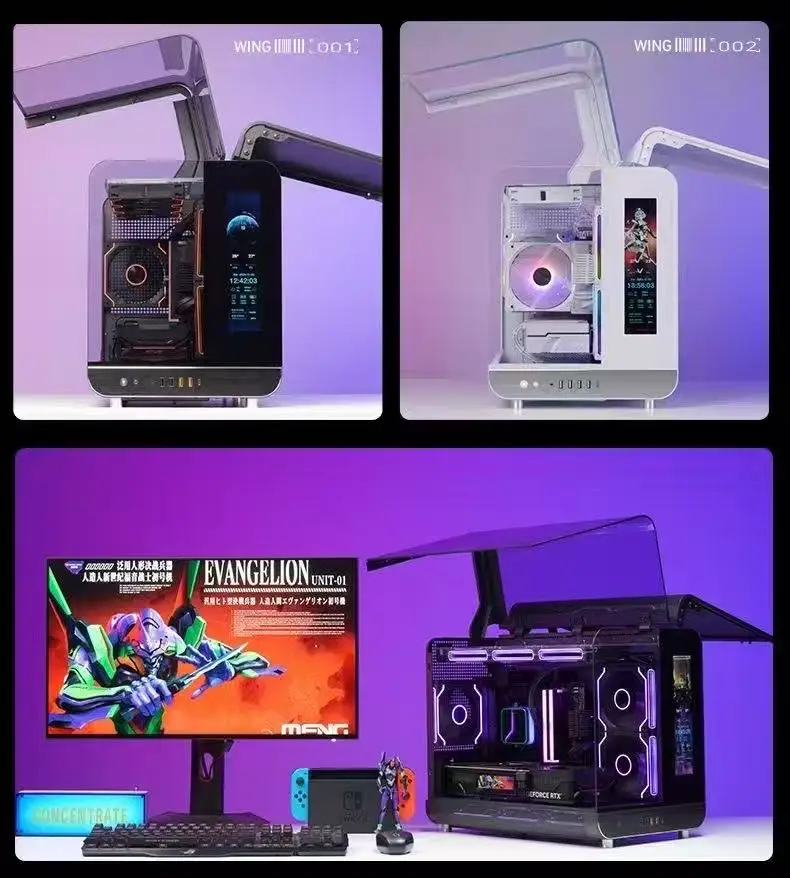 2025 Phantom Supercomputer Tower - Microatx Desktop Case