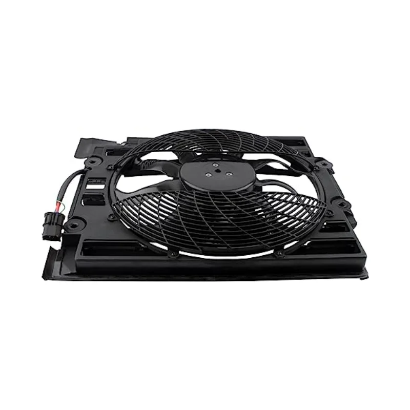 Topasia Black Car Cooling Fan Assembly Electronic Fan 64546921395 For ...