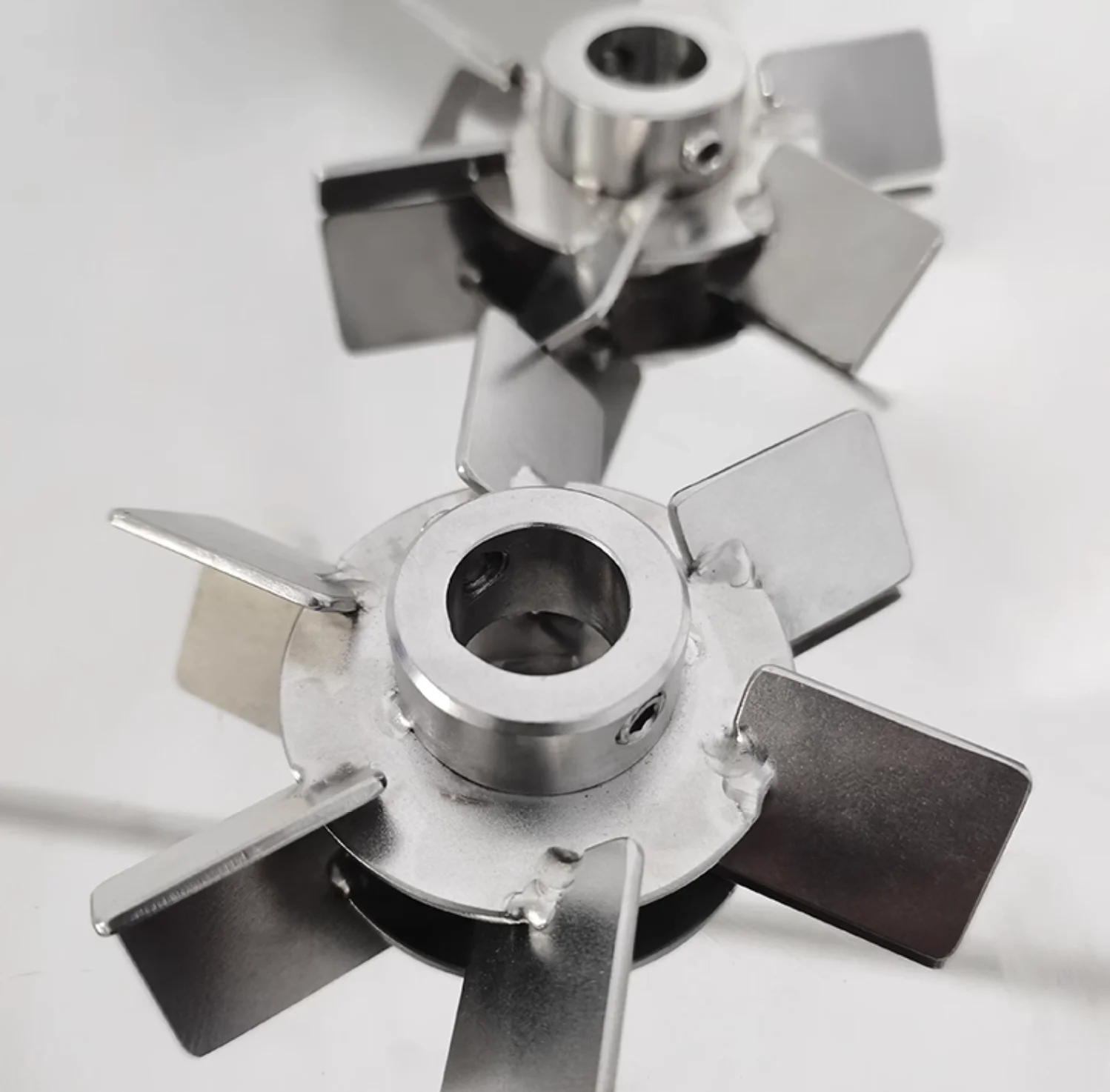 Aeration Bioreactor Fermentation Turboprop Six-Blade Impeller ...