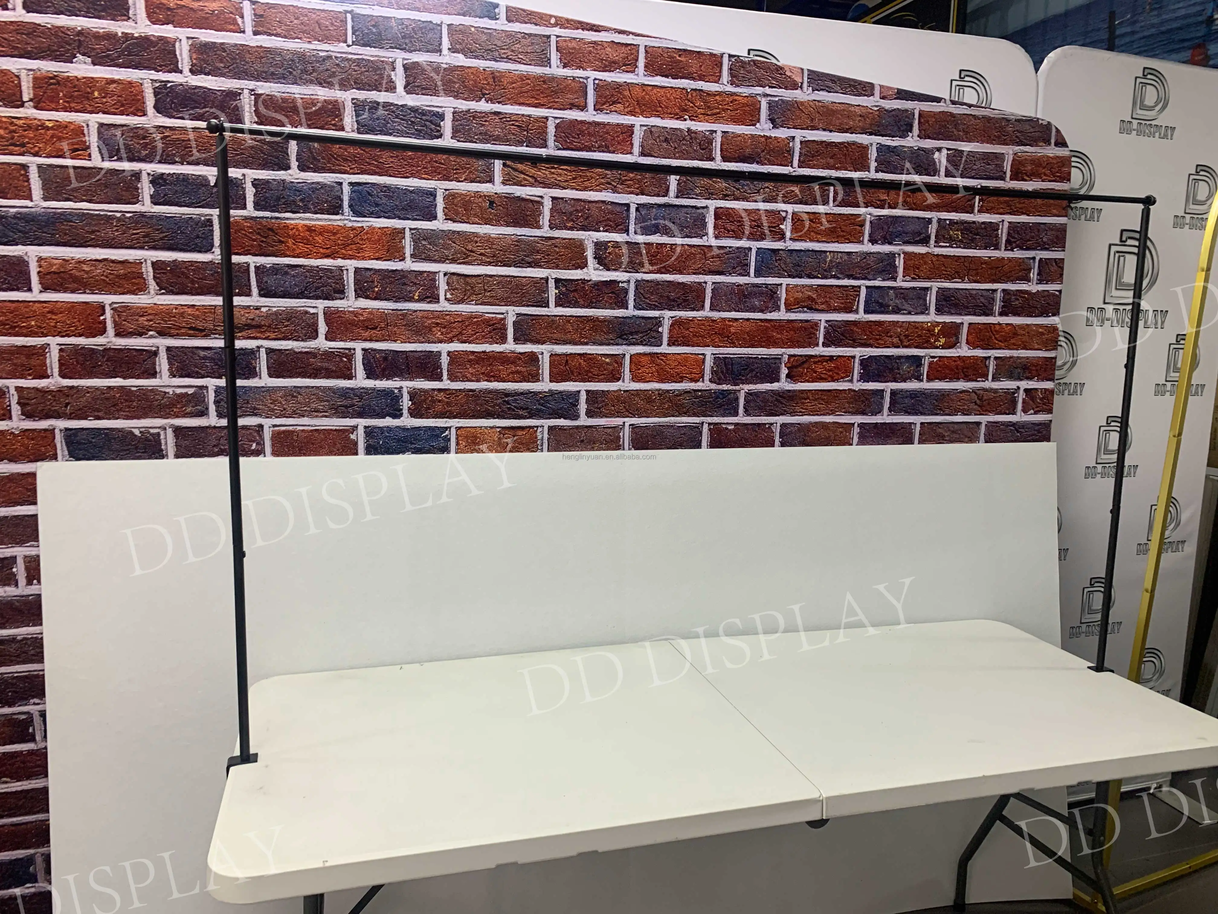 Table Top Head Banner Frame for 6ft 8ft Custom Trade Show Printed Logo ...