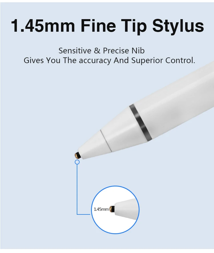 Universal Stylus Pen for Android and Apple Touch Screens
