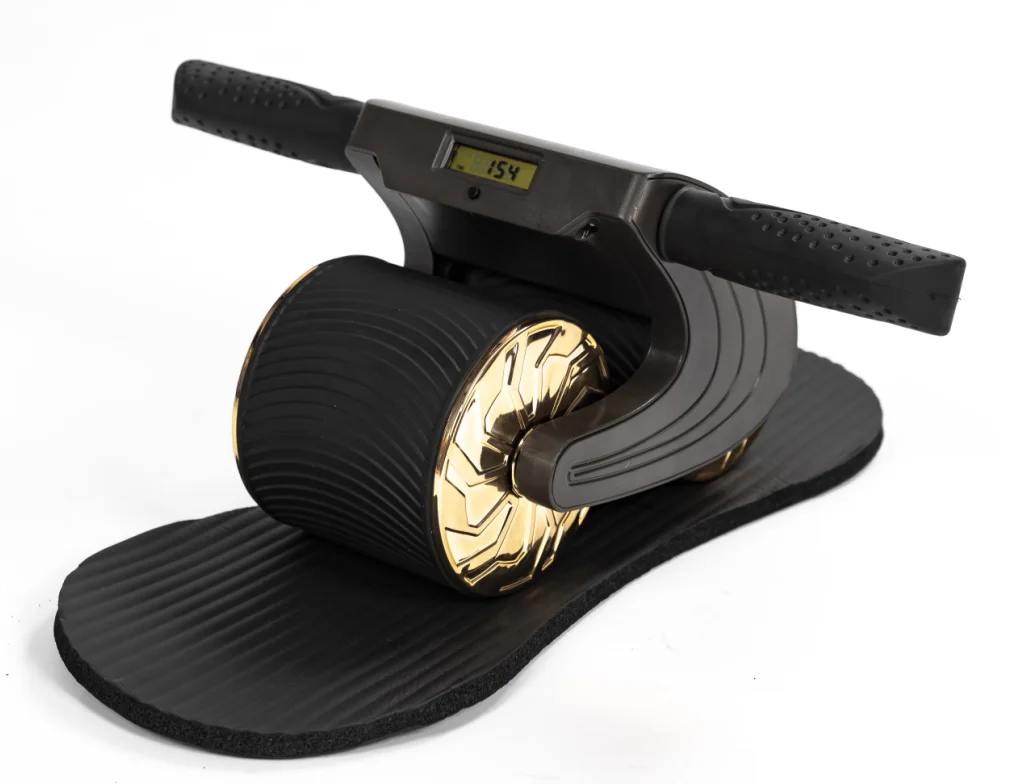 Abdominal Wheel Foldable Smart Ab Wheel Roller Exercise Gym Fitness ...