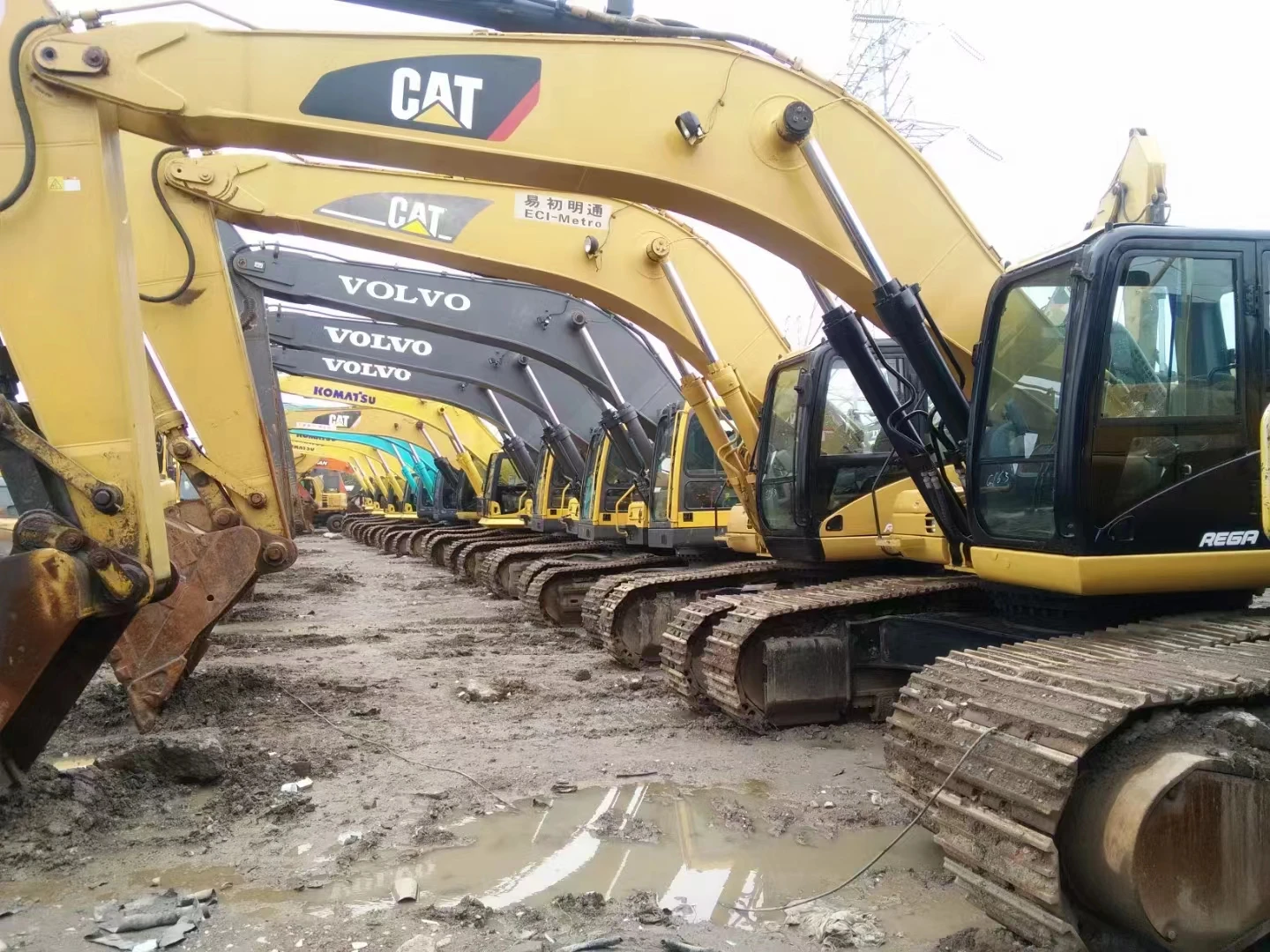 Used Original CAT 308 Excavator 8 Ton Caterpillar 2023 Year Second-hand ...