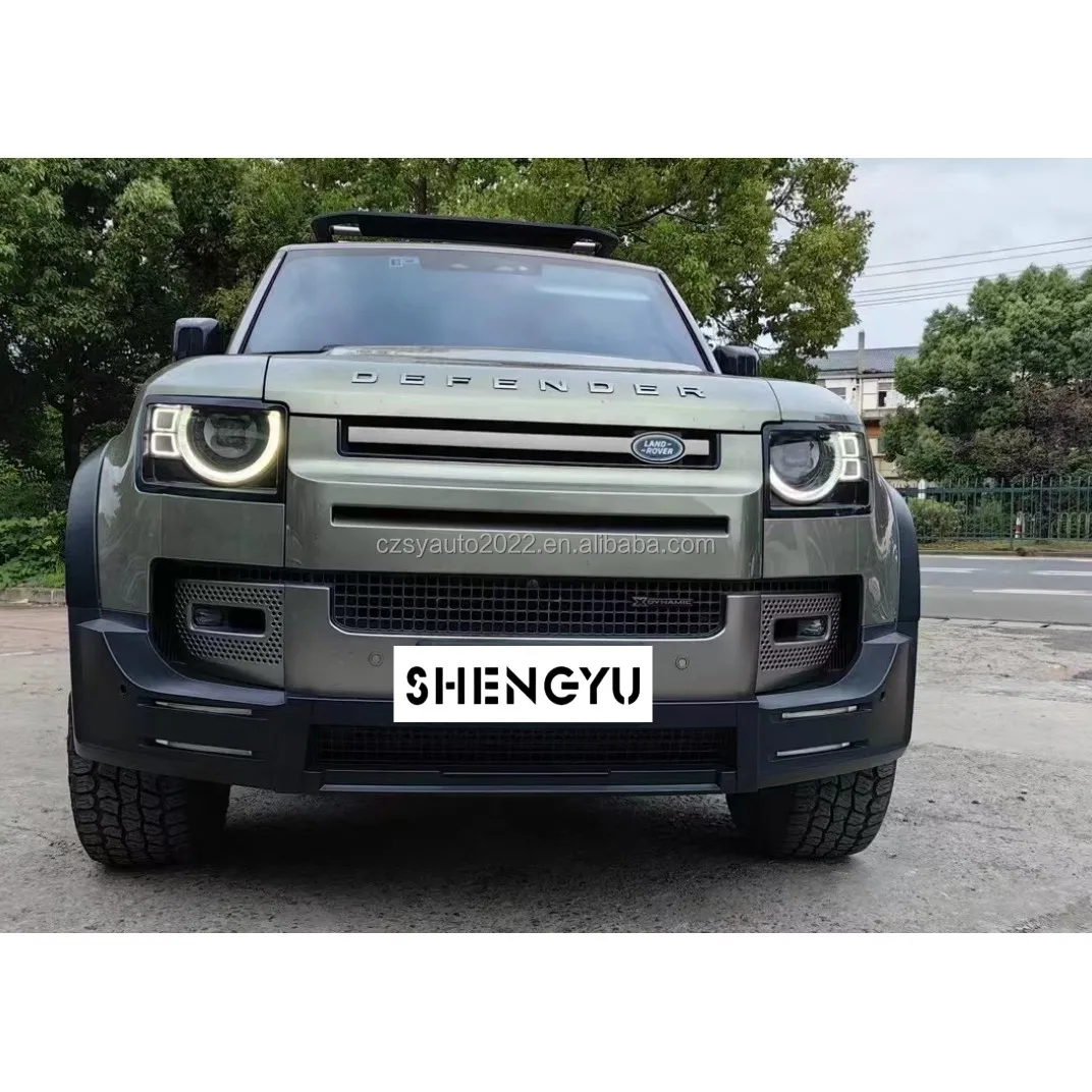 Car Body Kit For Land Rover Defender 2020-2023 To Lunma Including Front ...