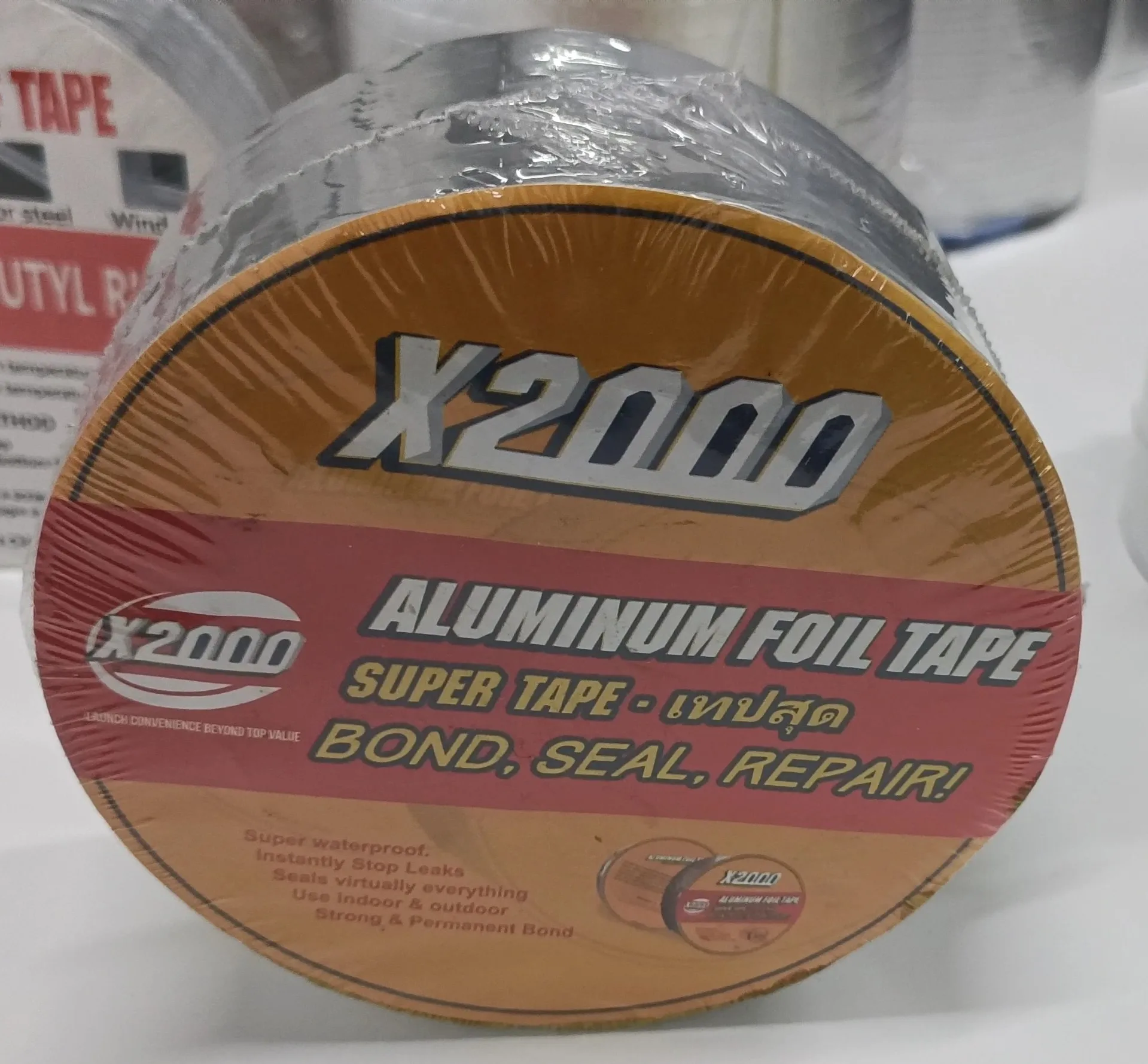 10mm Self-Adhesive Butyl Rubber Waterproof Tape 5m Outdoor Roof ...