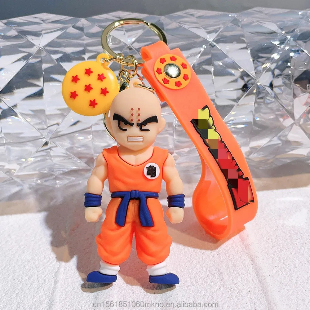 Anime Goku Cute Keychains - Promotional 3D PVC Accessories