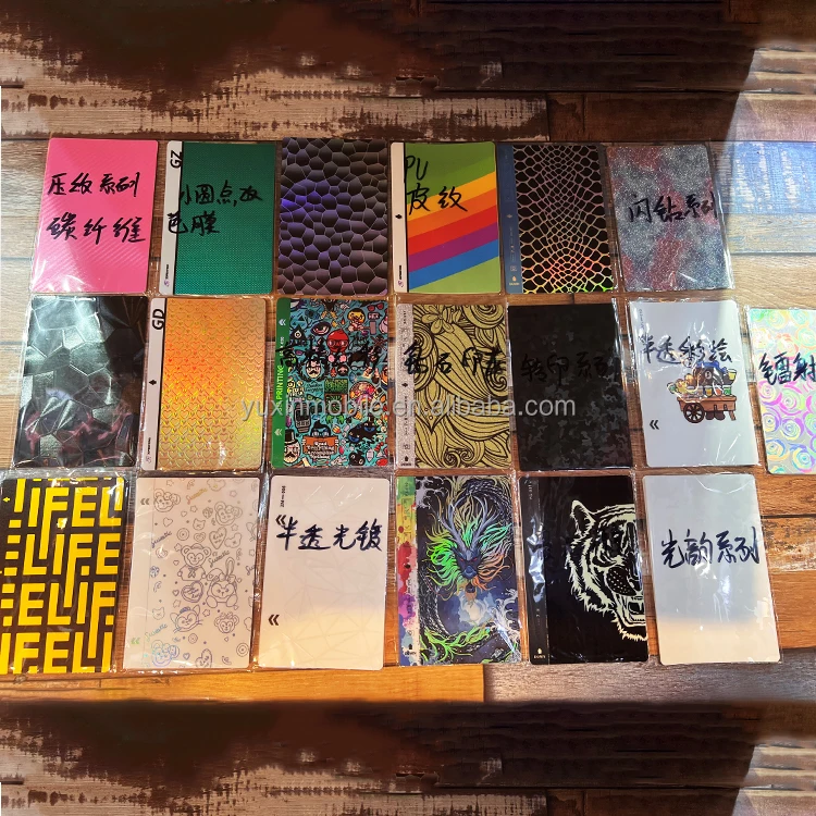 Nano Hydrogel Design Colorful Mobile 3d Back Sticker Film For Cutting ...