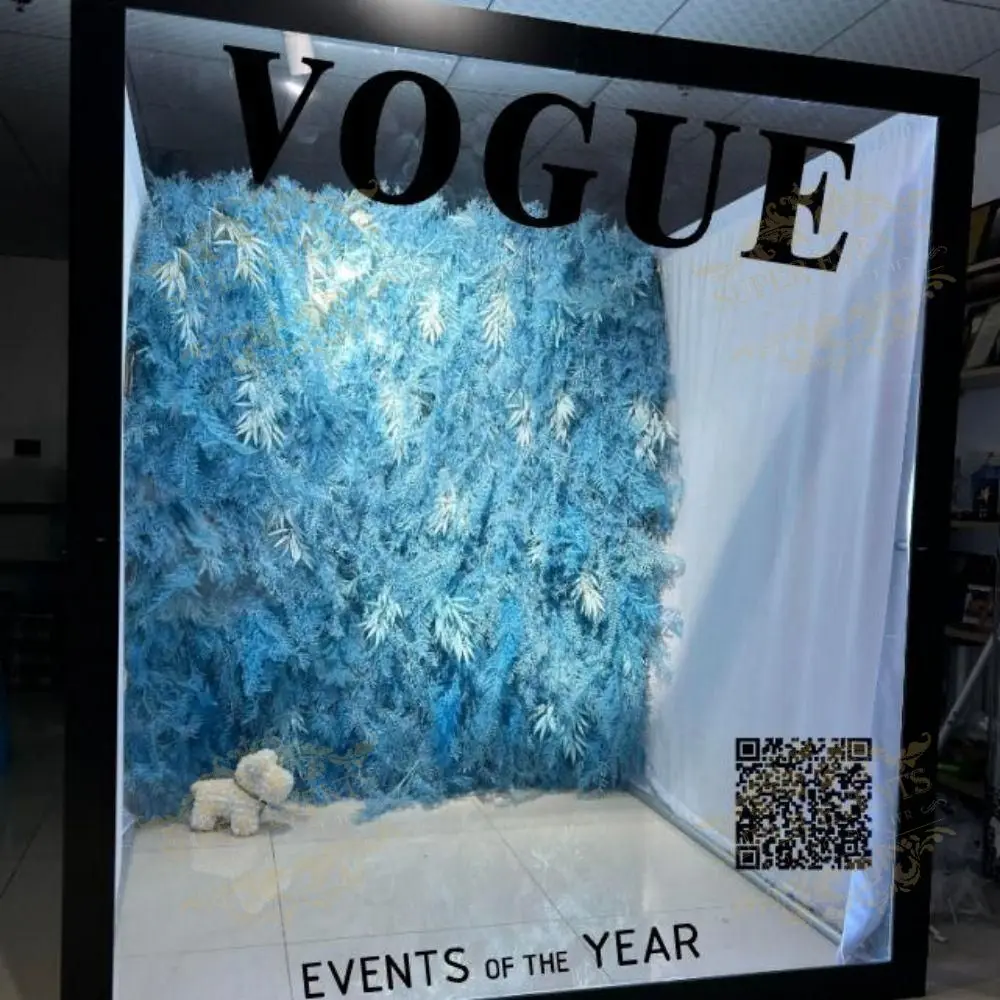 Custom Magazine Box Photo Booth - Elegant Event Decor