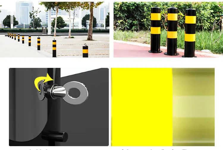 Parking Pot Safety Traffic Sign Out Door Cafe Barriers with Steel Post ...