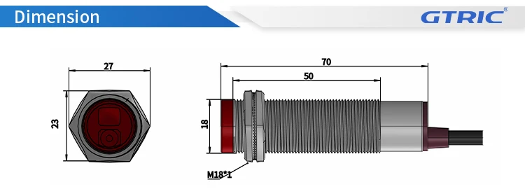 GTRIC Optical Switch - Reliable Retro-Reflective Sensor