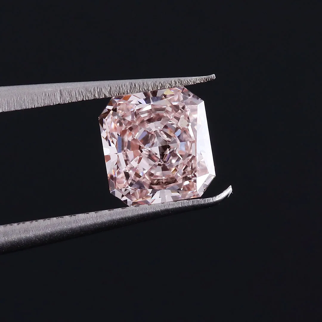 Lab Diamonds Wholesale Price 1.09ct Radiant Brllliant Cut Sakura Fancy ...