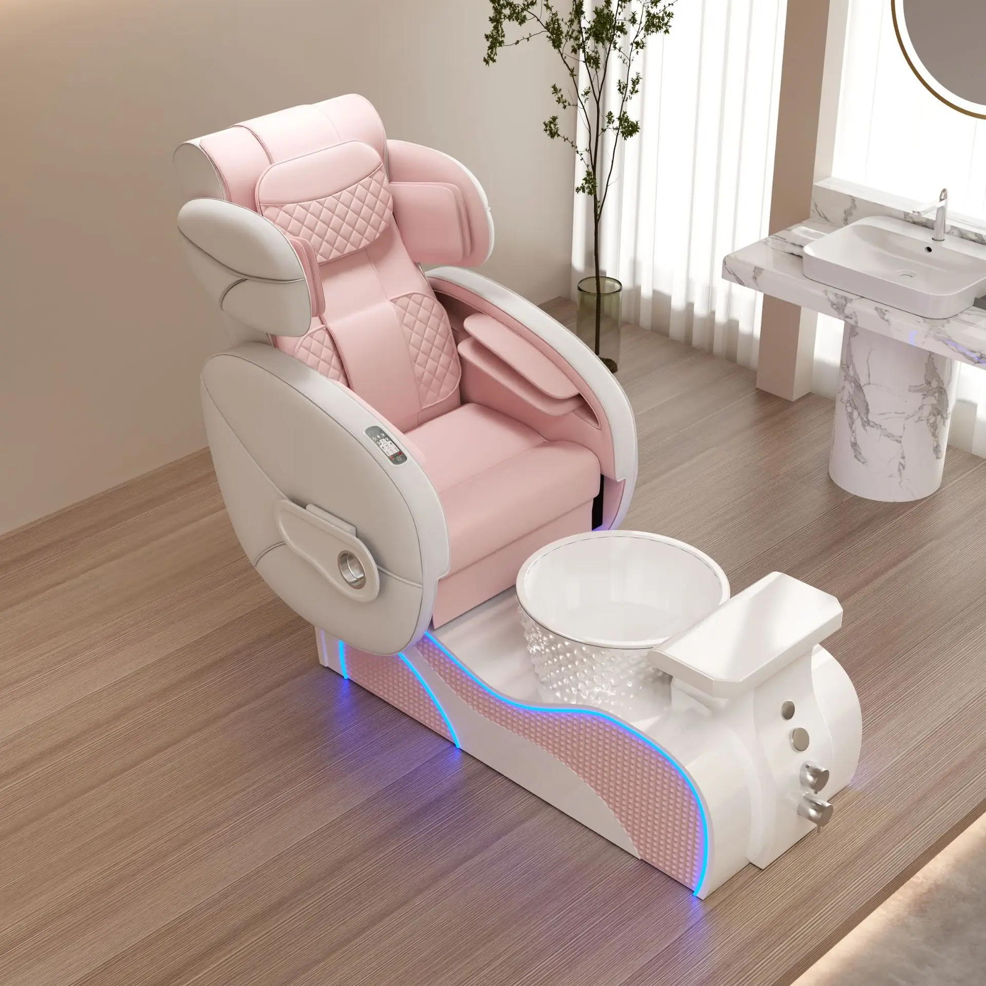 Modern Luxury Beauty Nail Salon Electric Pipeless Whirlpool Foot Spa ...