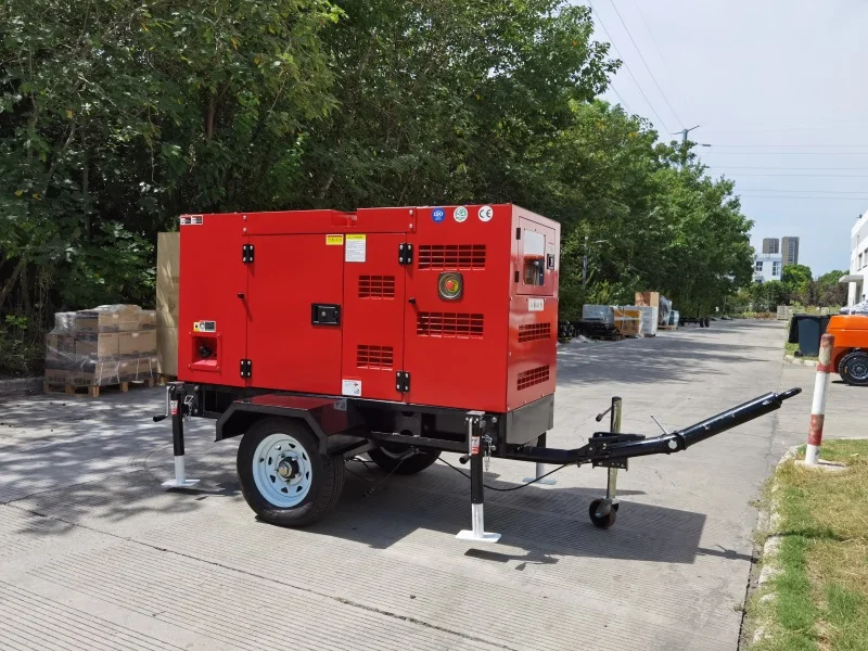 Cummins Mobile Gen Set - 25kva Diesel Genset for Home Generators