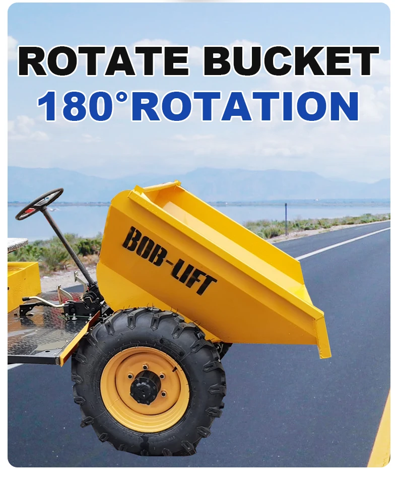 BOB-LIFT 1 Ton Diesel Tipping Tipper Truck - Self Loading