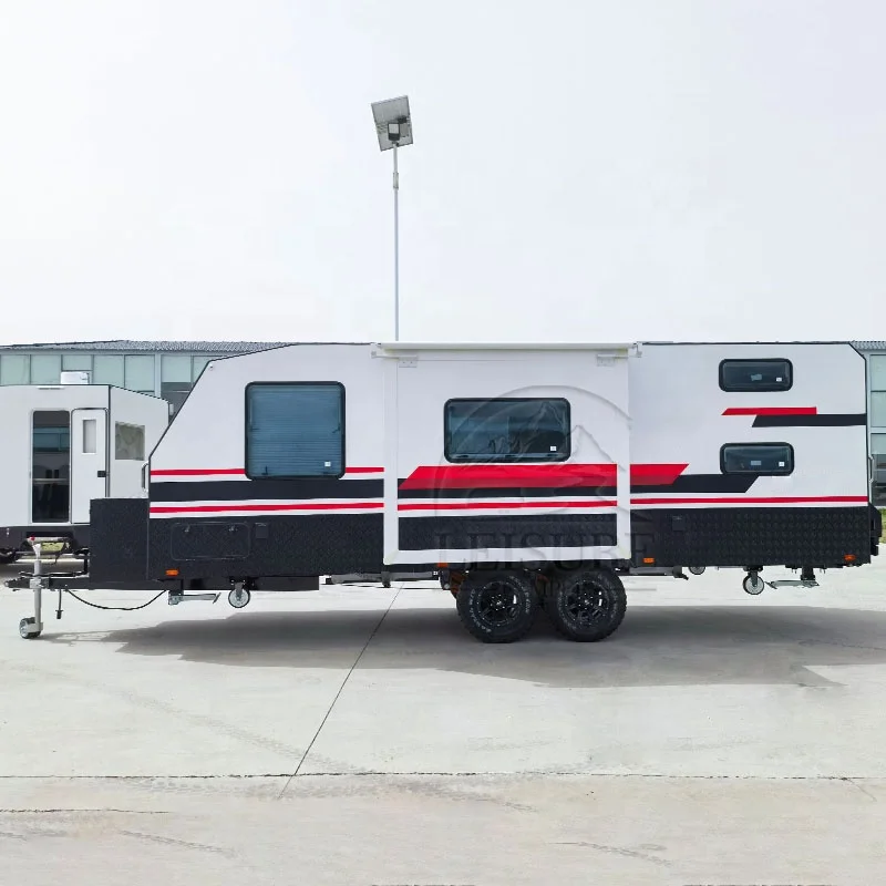 Leisure Camper offroad camper 22ft family caravans with ensuit room ...