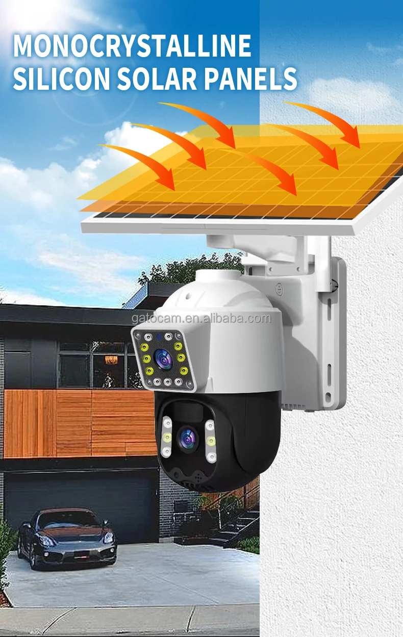 V360PRO Solar Camera - IP66 2MP Outdoor Security Solution