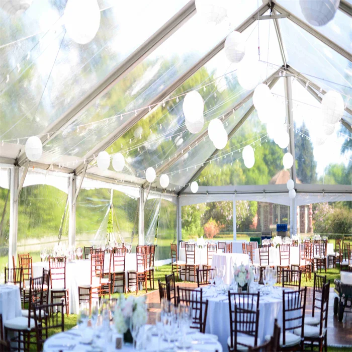 Transparent Beach Wedding Marquee Luxury Party Tent Clear Outdoor ...
