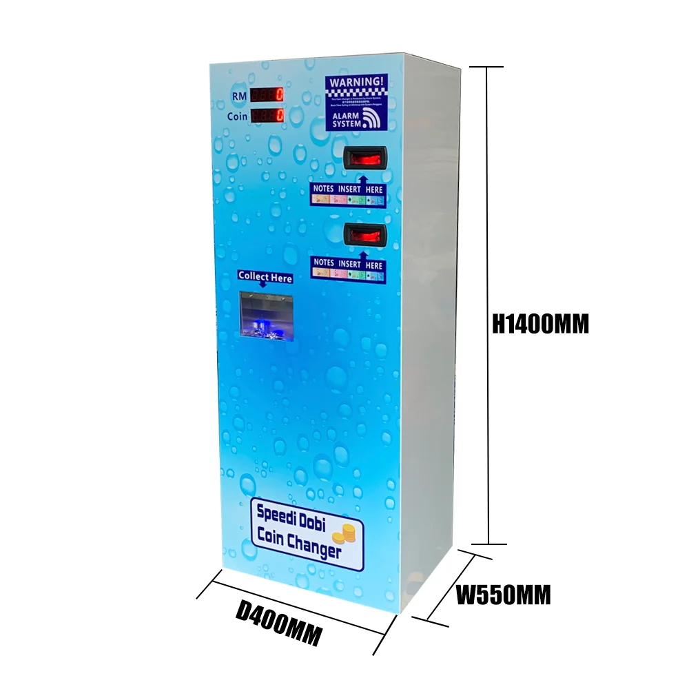 High Click Bill Operated Quarter Change Machine Coin Exchange Machine ...