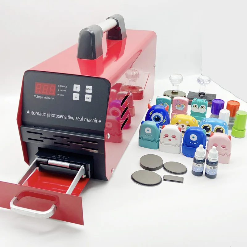 fully automatic rubber flash stamp machine flashing stamp making ...