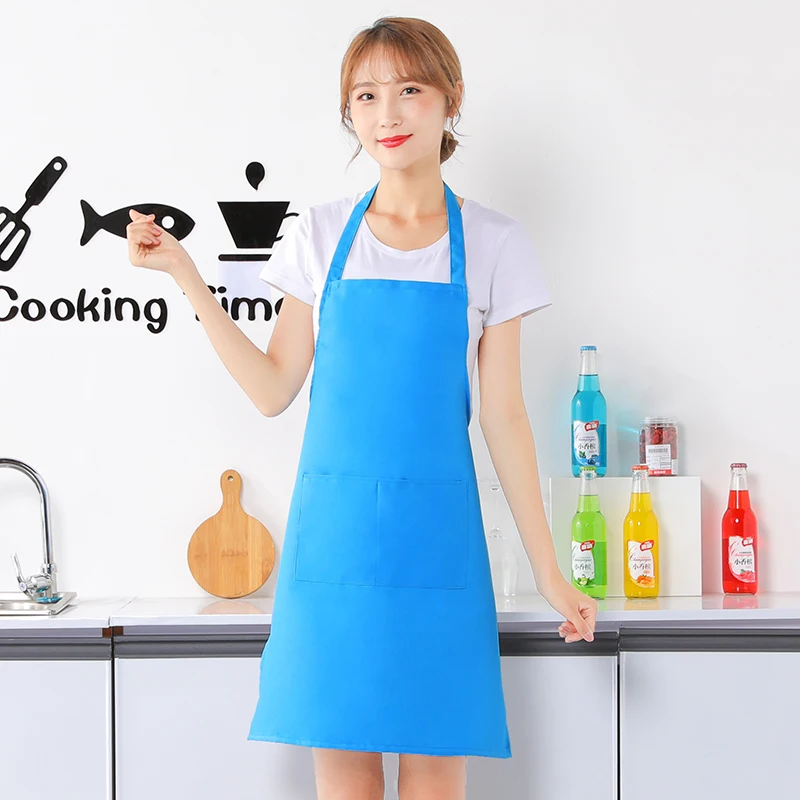 Custom Logo Colorful Aprons - OEM Chef Uniforms for Women