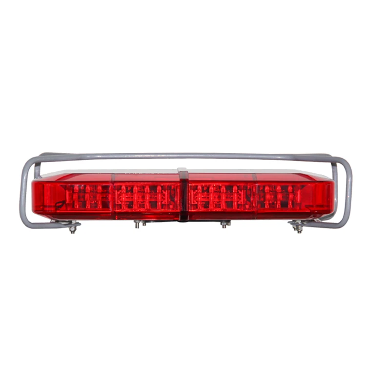 Muye 12v 24v Red Amber Car Roof Top Mount Mini Slim Led Flashing ...