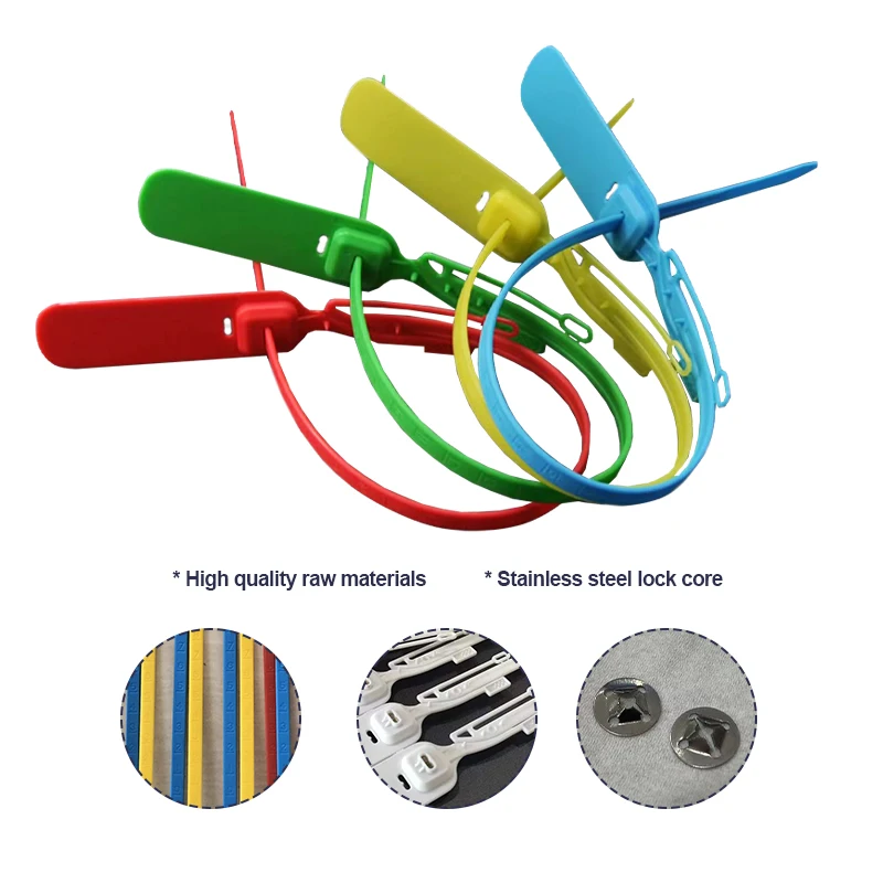 Disposable Security Seals Tamper Off Pp Labels Plastic Seals Lorry ...