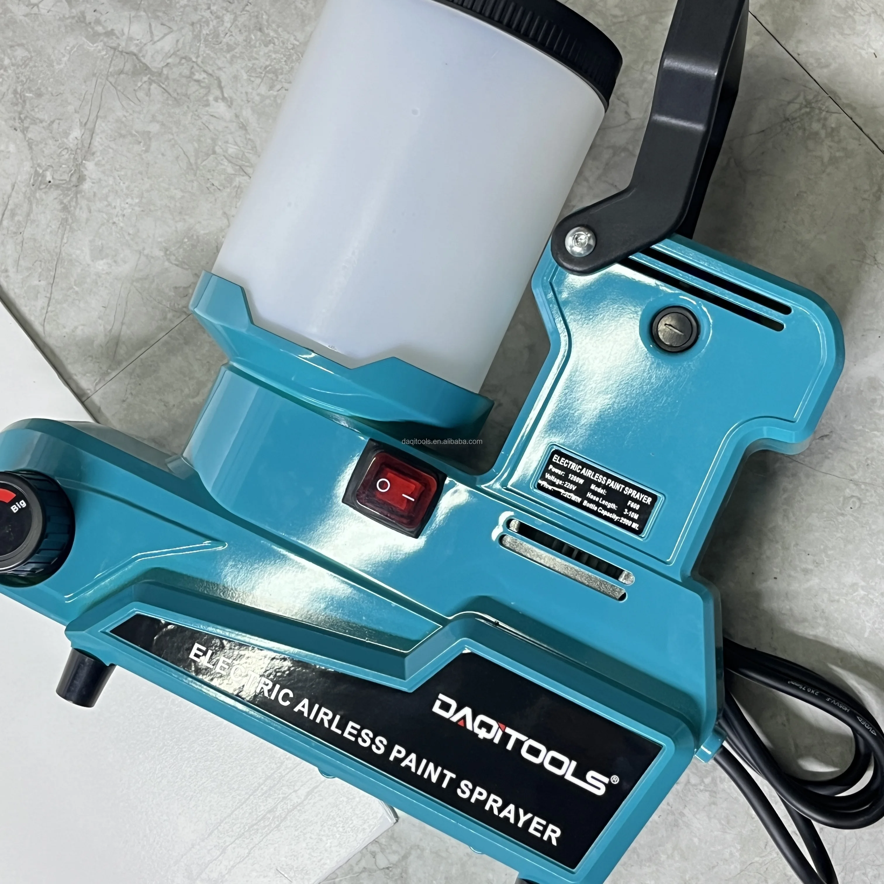 Diy High Pressure Airless Paint Sprayer Blue Portable Sprayer Light ...