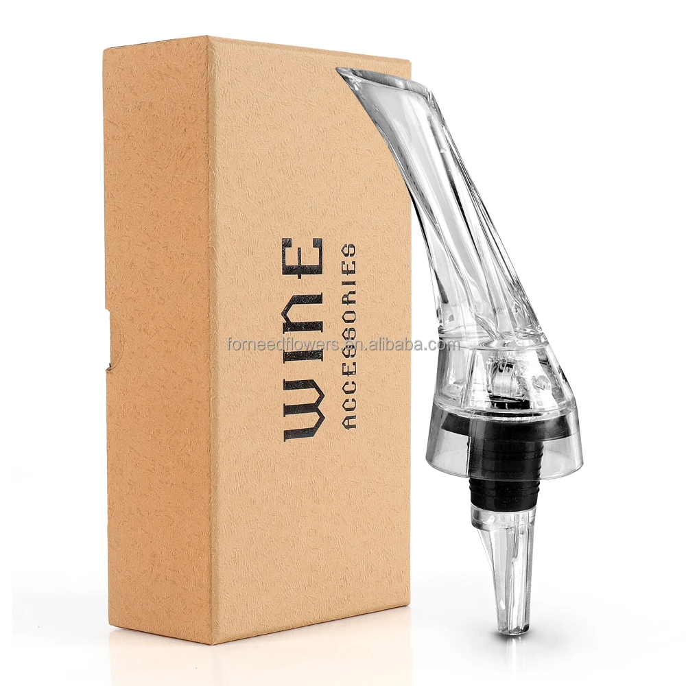 Hot Sale Wine Aerator Pourer Spout Premium Aerating Pourer Perfect Wine ...