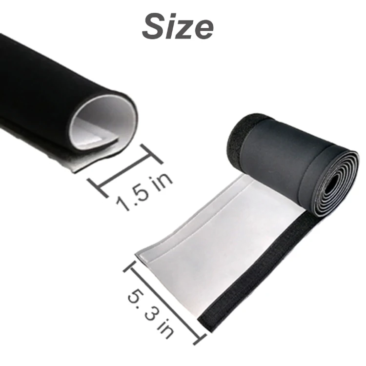 Waterproof Adjustable Insulated Neoprene Cable Management Sleeve For ...