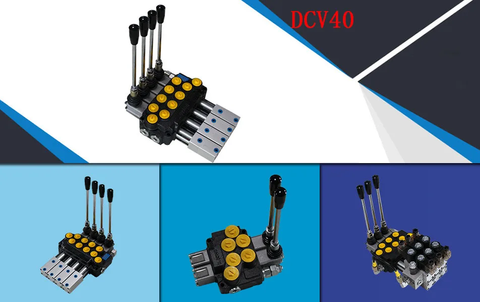 Dcv40 Dcv60 Dcv100 Dcv120 Hydraulic Sectional Electric Pneumatic ...