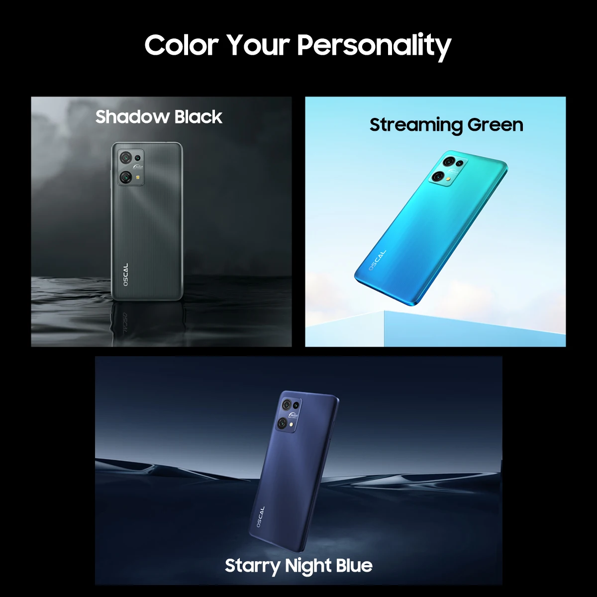 Original Oscal C30 Pro Helio G35 4gb+64gb 3g 4g Smartphone 6.5 Inch ...