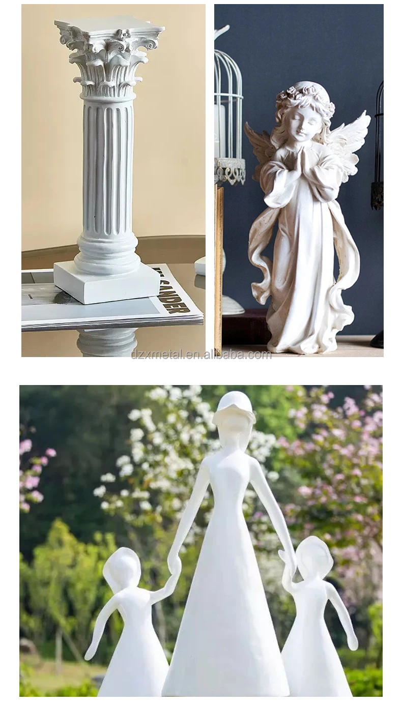 Customized Large Decorations Abstract Characters Sculpture for Home ...